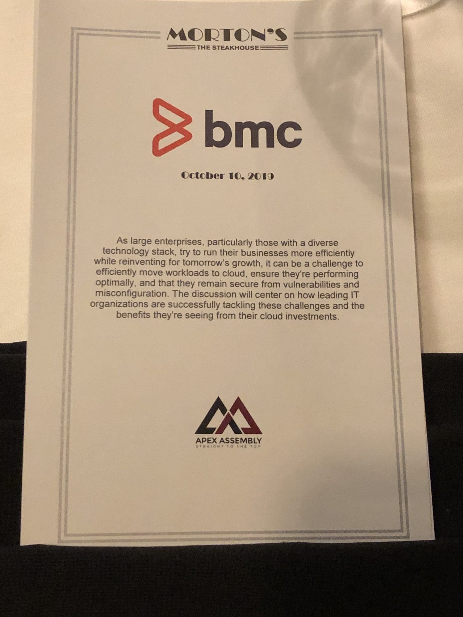 BMC2 - Apex Assembly